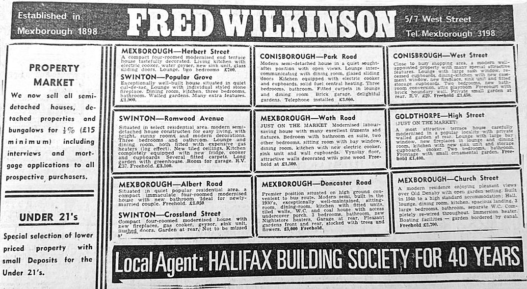 Fred Wilkinson – Advert | Swinton